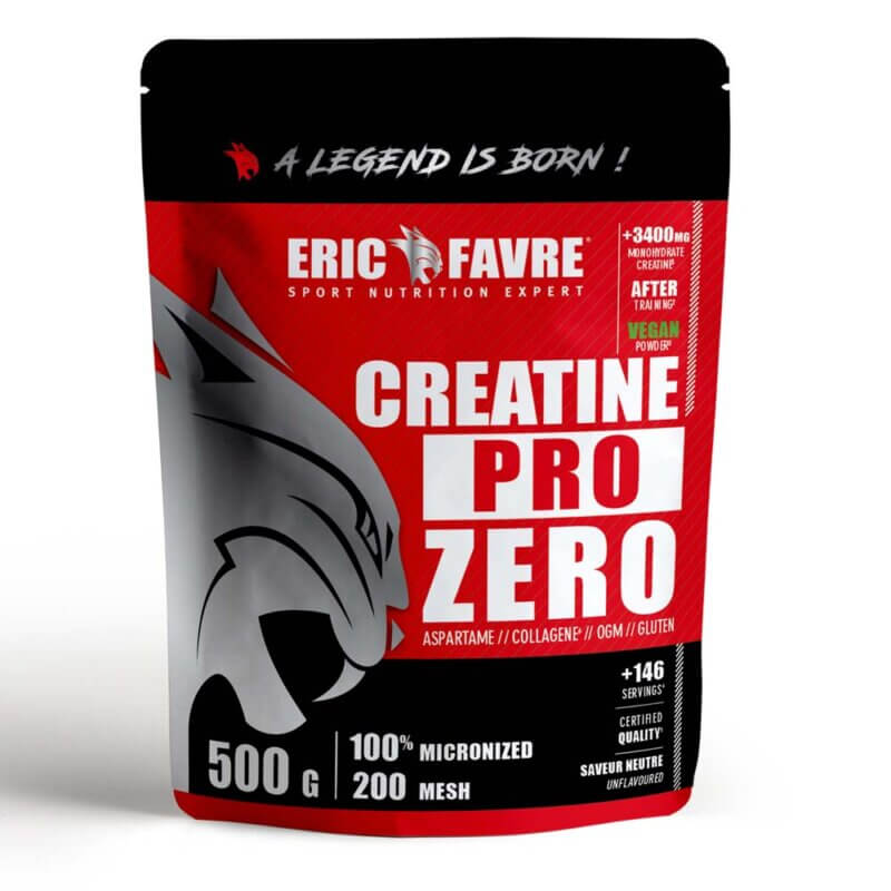 Pure Creatine - Créatine Pro Zero - Eric favre - Étage Sport Club