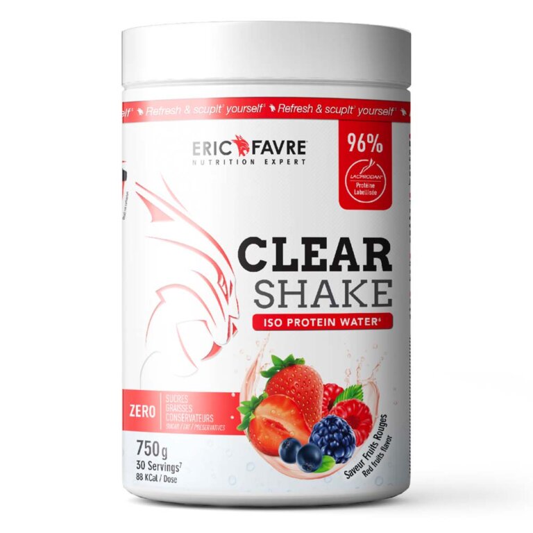 Clear Shake - Iso Protein Water - Eric Favre - Étage Sport Club
