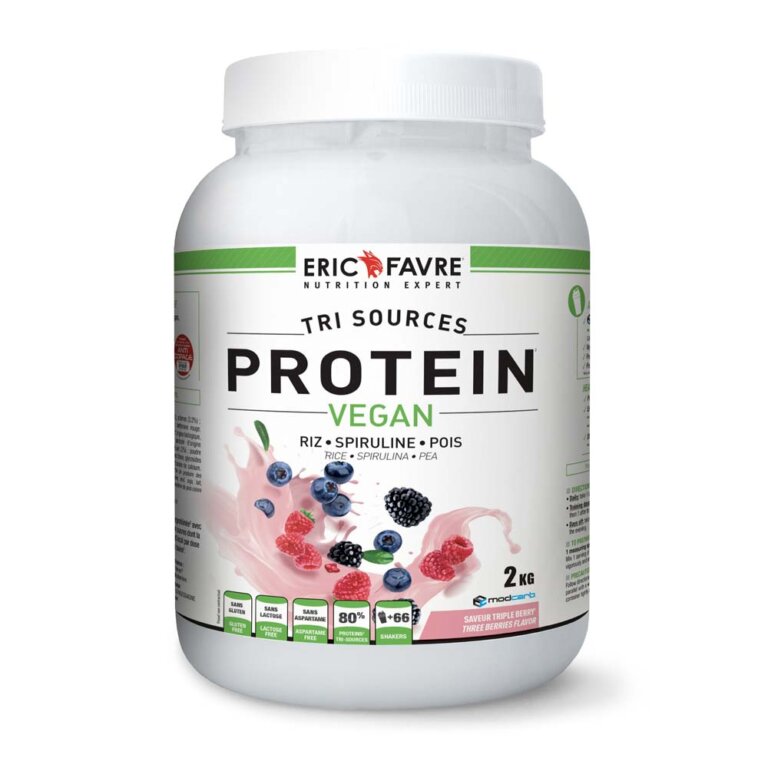Protéines végétales tri-source, Protein vegan - Eric Favre - Étage ...